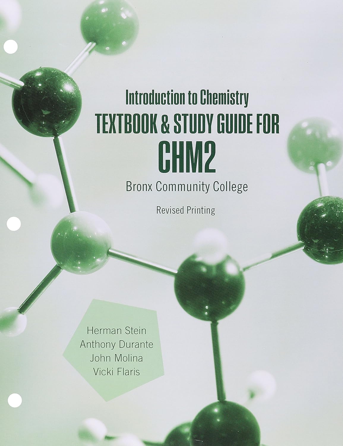 Introduction to Chemistry Textbook and Study Guide for CHM2: Mark Stein ...