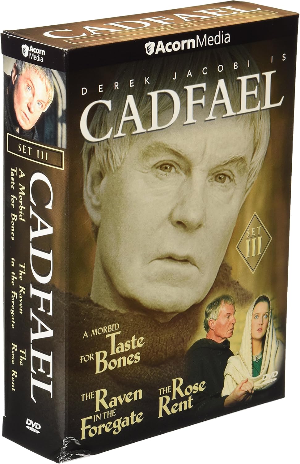 Brother Cadfael, Set 3 (The Rose Rent, A Morbid Taste for Bones, The Raven in the Foregate ...