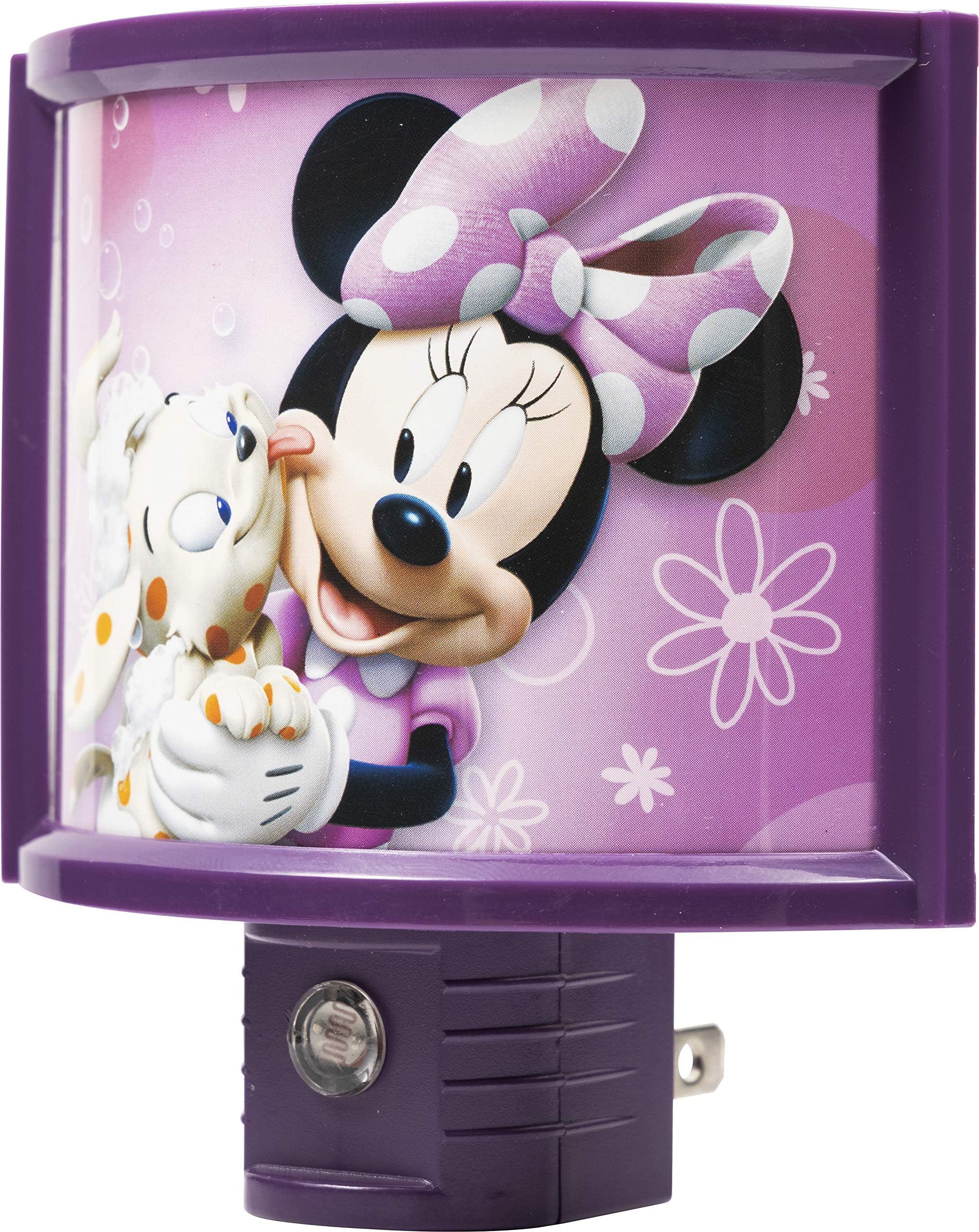 Intertek Disney Junior Minnie Mouse LED Night Light, Pink - Amazon.com