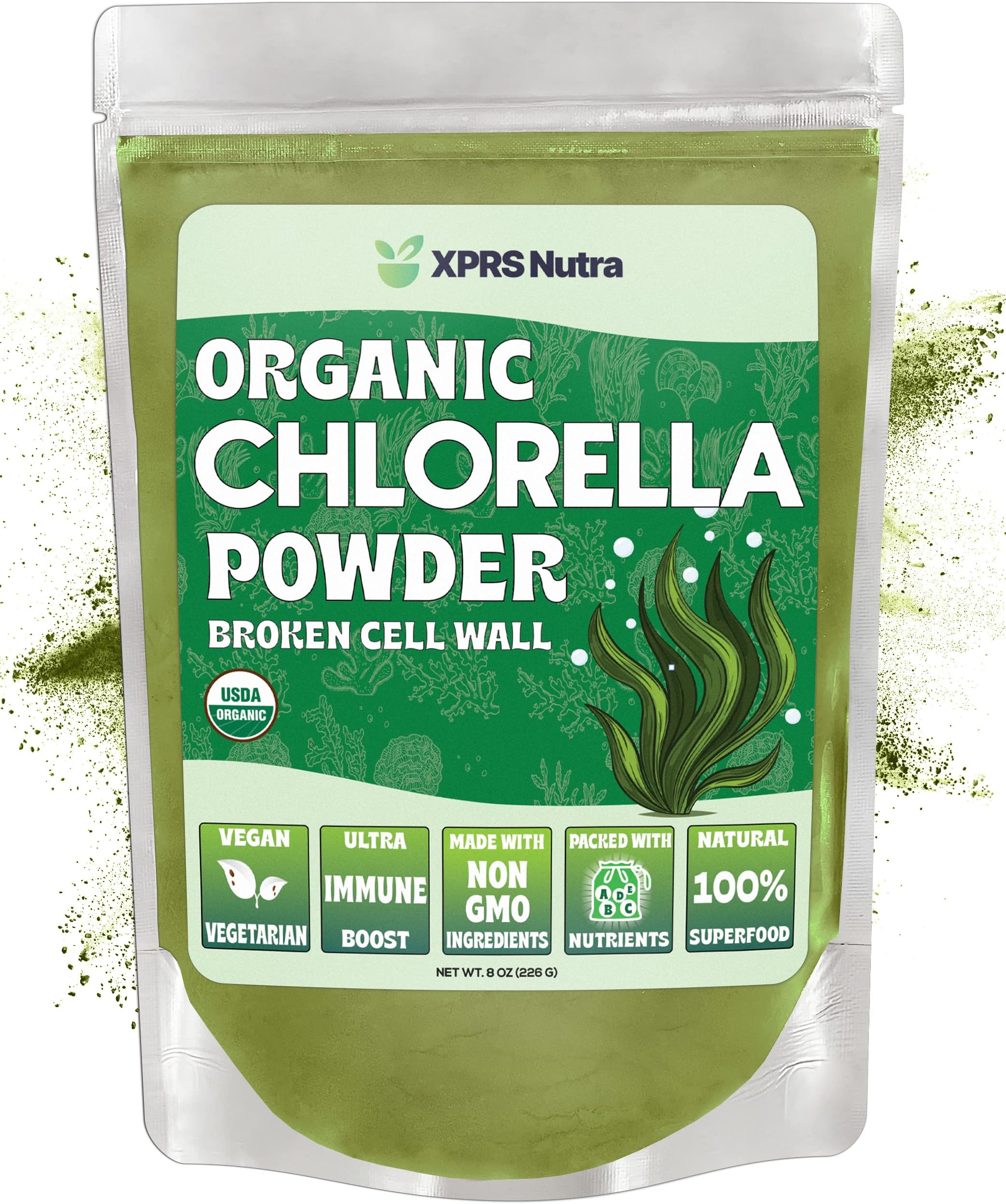 Amazon.com: Sunfood Chlorella Tablets | Chlorophyll Rich | 4 oz Bag ...
