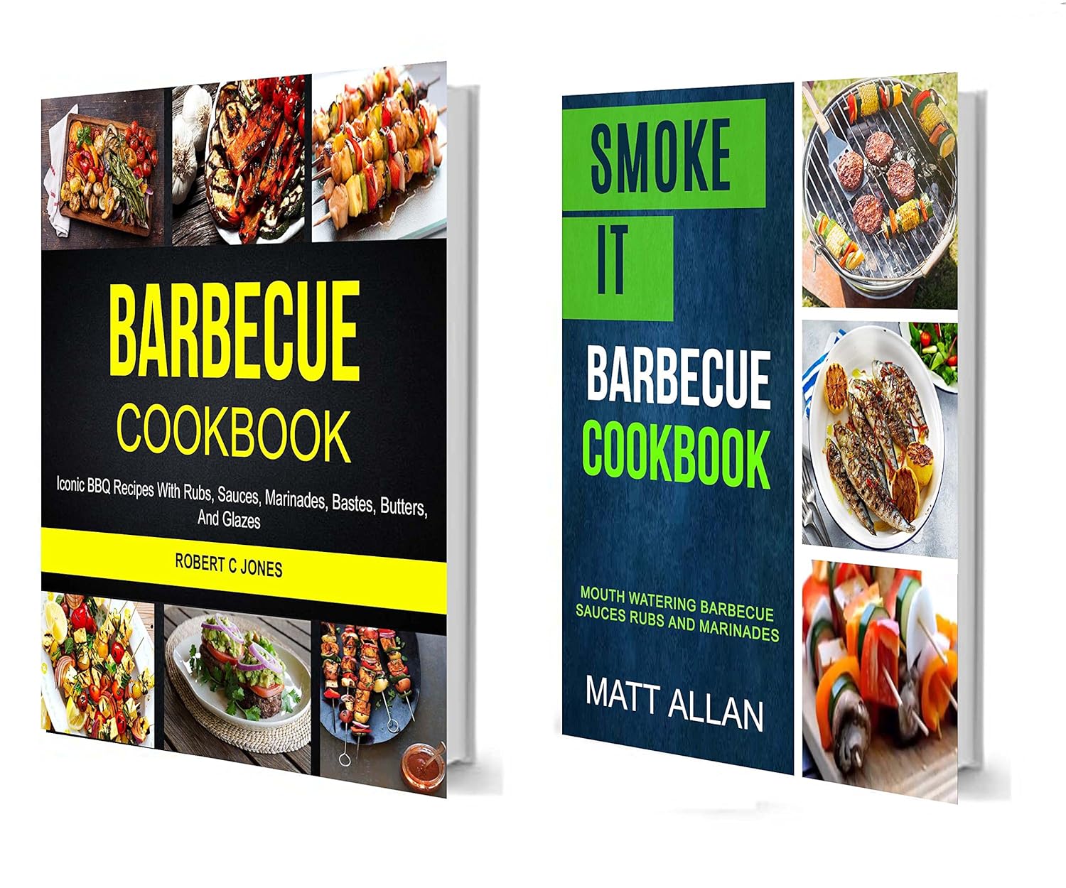 Barbecue Cookbook: (2 in 1): Mouth Watering Barbecue Sauces Rubs And ...