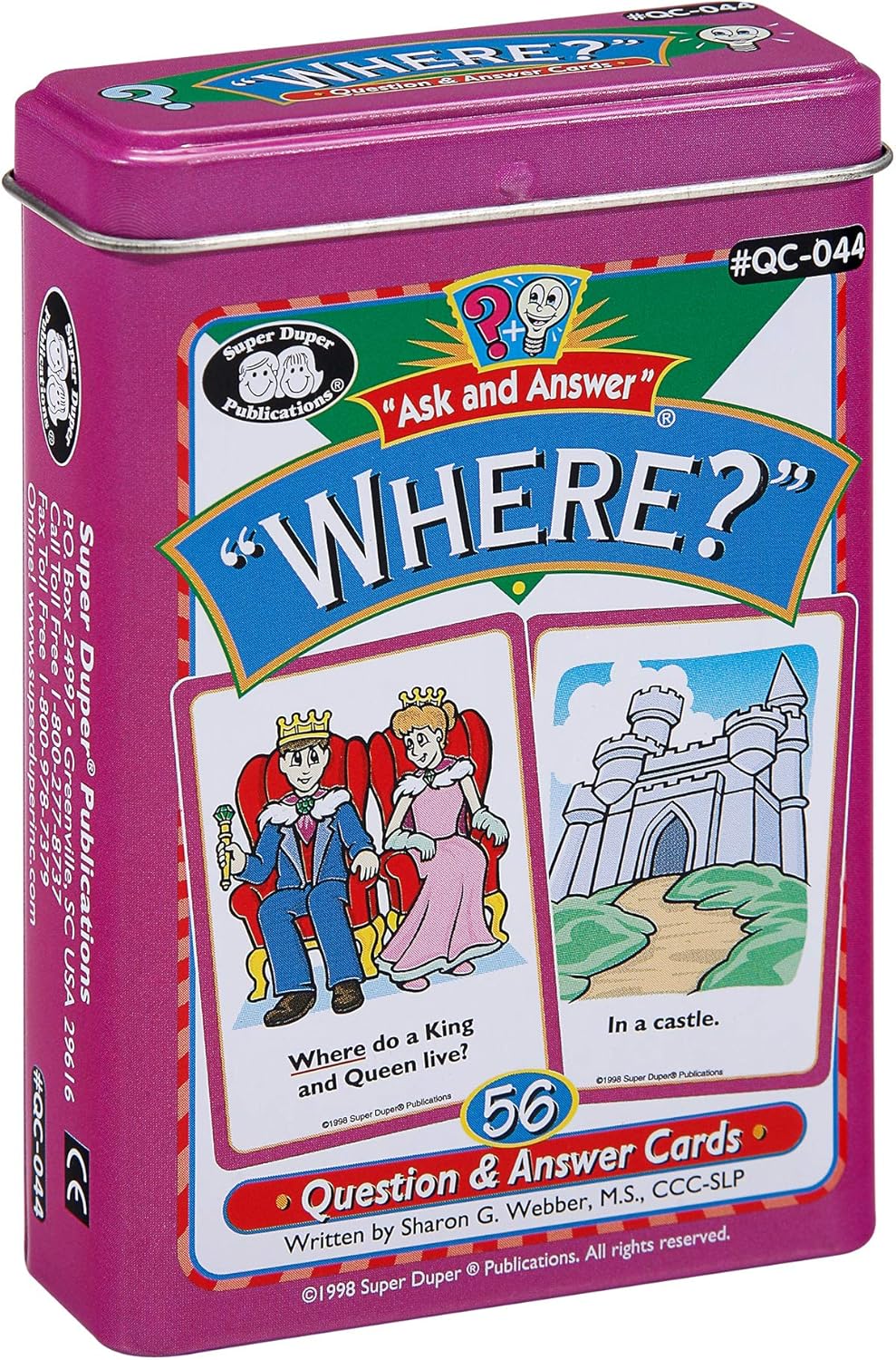 Amazon.com: Super Duper Publications | Ask and Answer® Where Questions ...