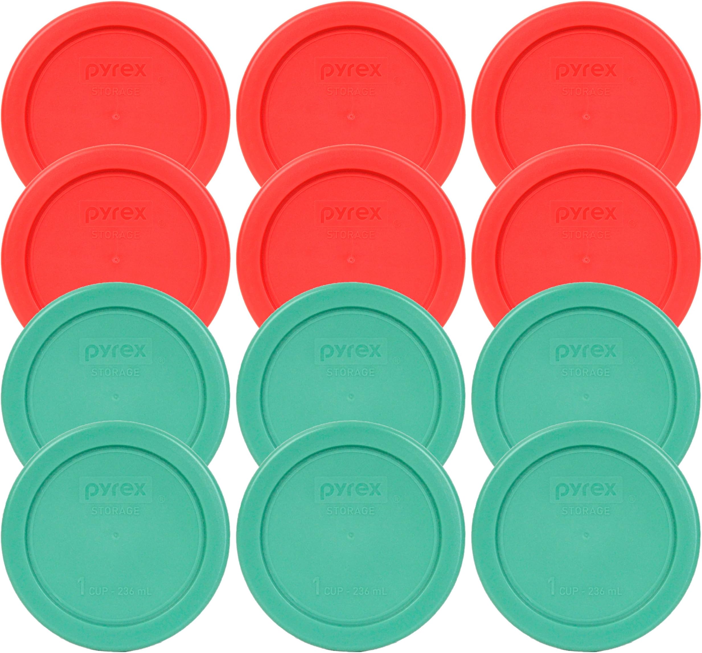 Amazon.com: Pyrex 7210-R 3-Cup No-Leak Vented Green Replacement Food ...