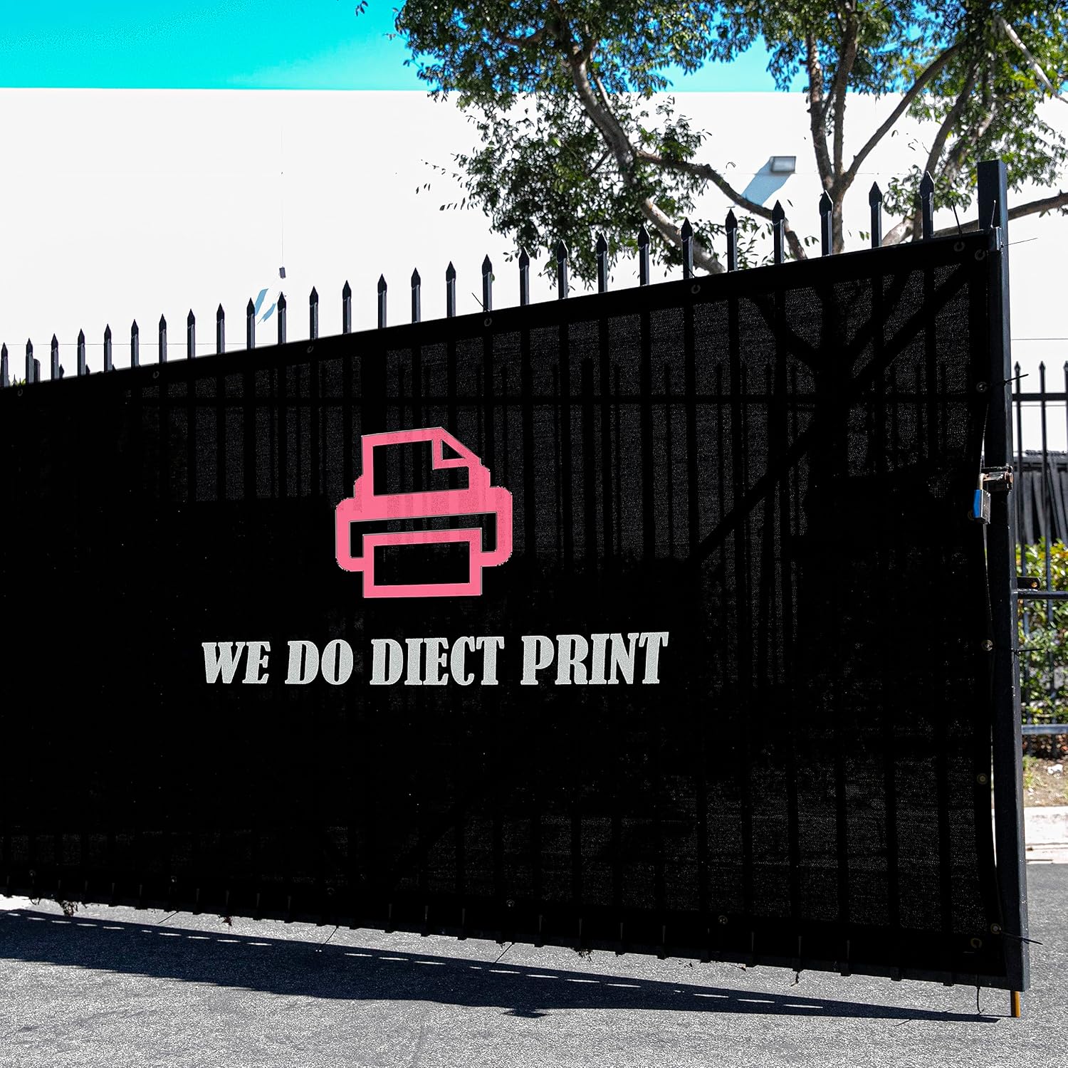 Amazon.com : KOOL KOI SHADE 6' x 50' Direct Print Fence Privacy Screen ...