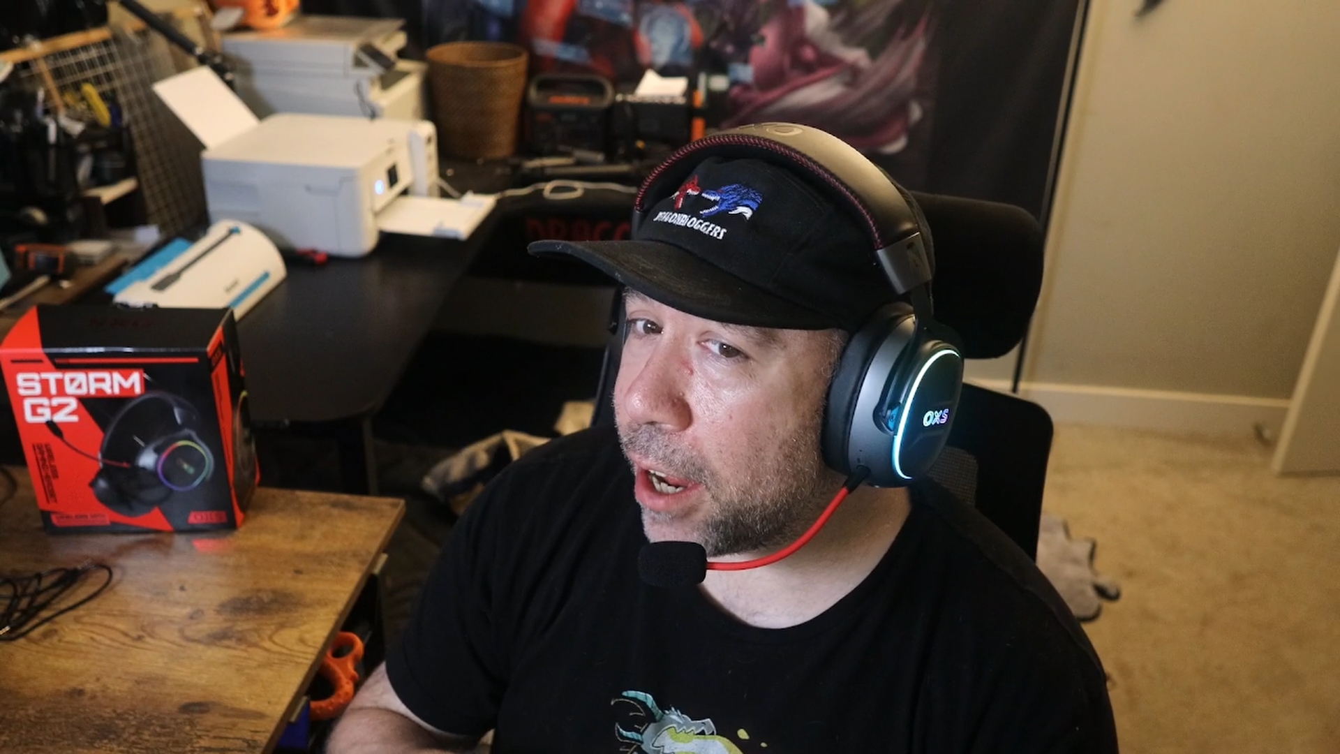 Watch Unboxing and Mic Testing OXS Storm G2 Gaming Headset on Amazon Live