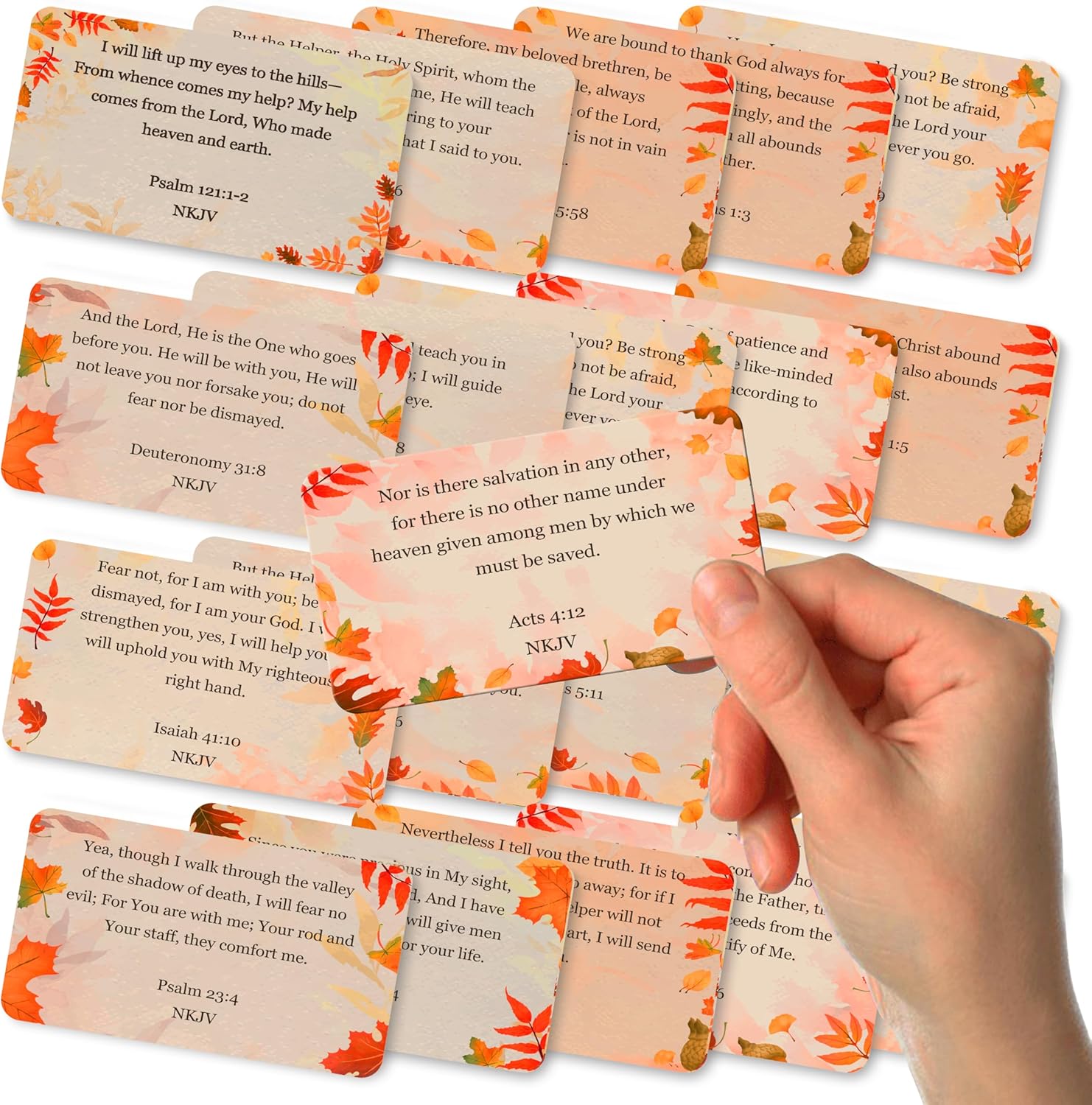 Amazon.com: Only Zest Scripture Cards with Bible Verses – 80 Daily ...