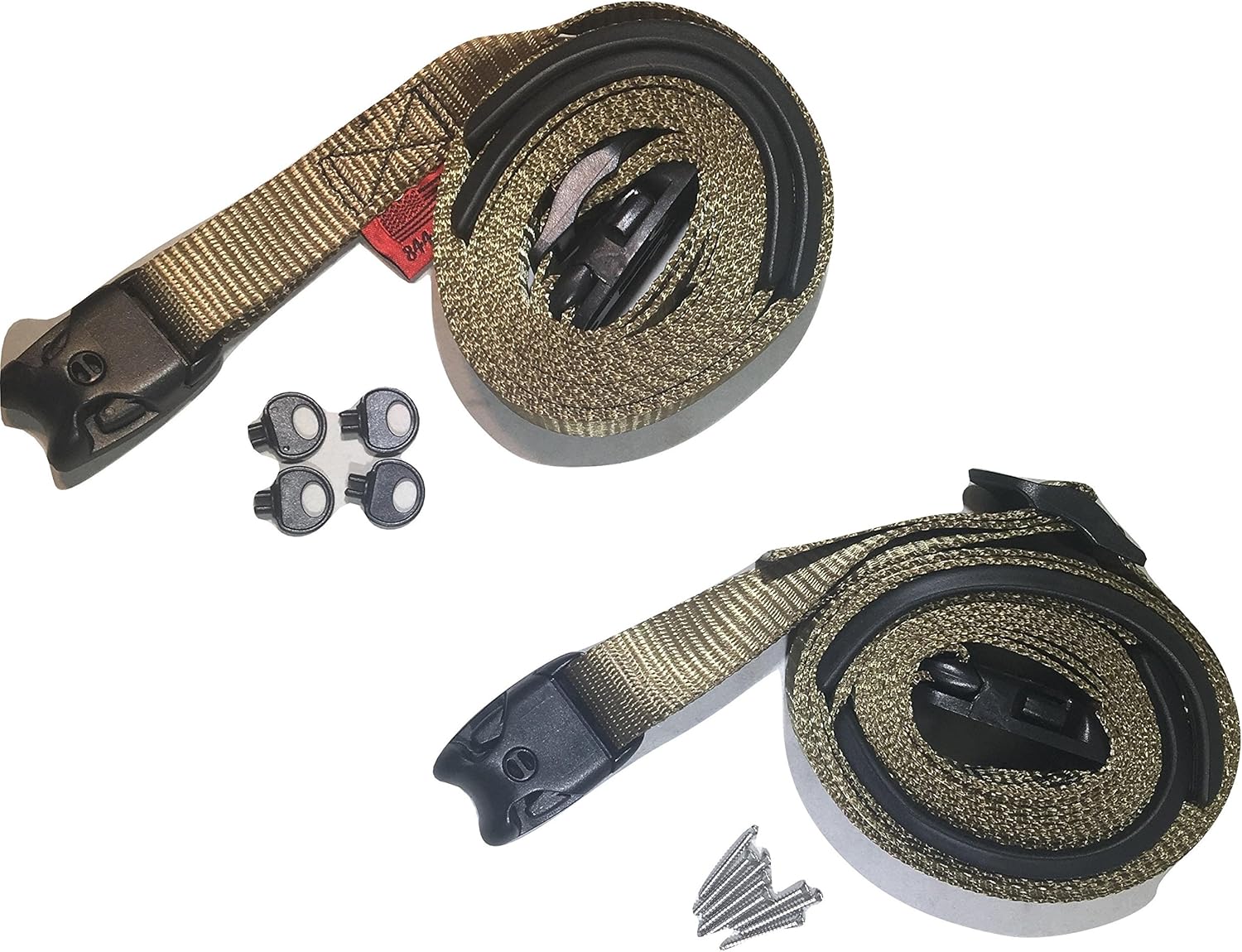 Amazon.com: RatchetStrap.Com 2 pc Wind Strap Kit Hot Tub Secure ACW Loc ...