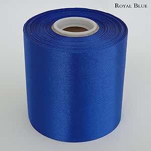 YuanKanJu 4" Wide Royal Blue Ceremonial Ribbon for Grand Openings/Re ...