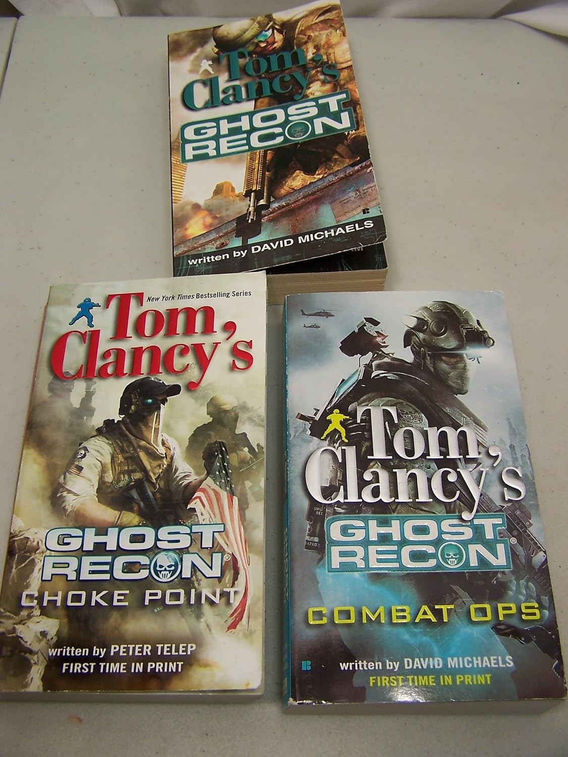 Tom Clancy's Ghost Recon Complete 3 Volumes: Ghost Recon, Combat Ops ...