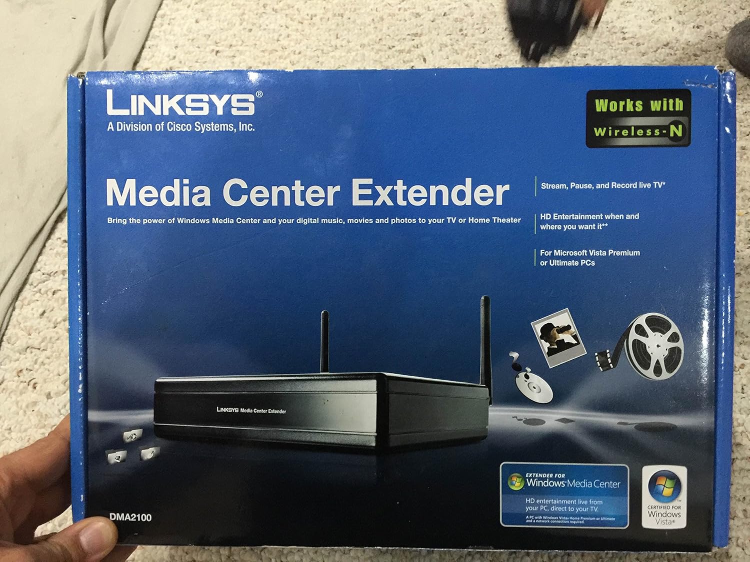 Amazon.com: Cisco-Linksys Media Center Extender : Electronics