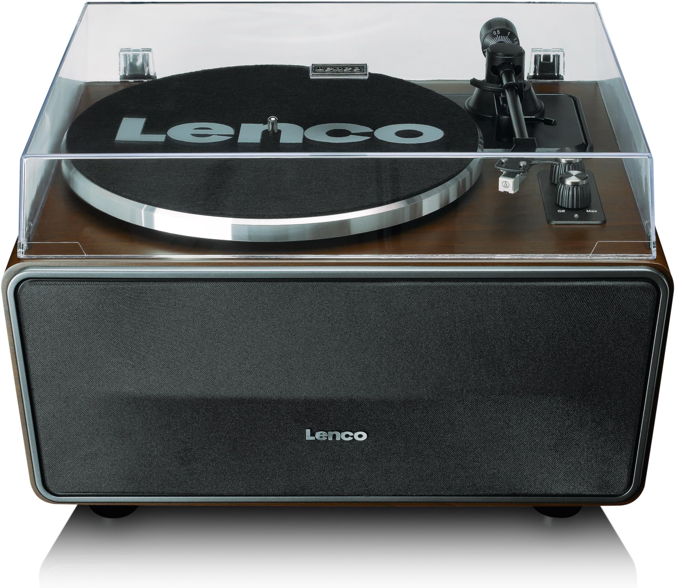 Amazon.com: Lenco LS-470WA Turntable | 4 Built-in Speakers | Moving ...