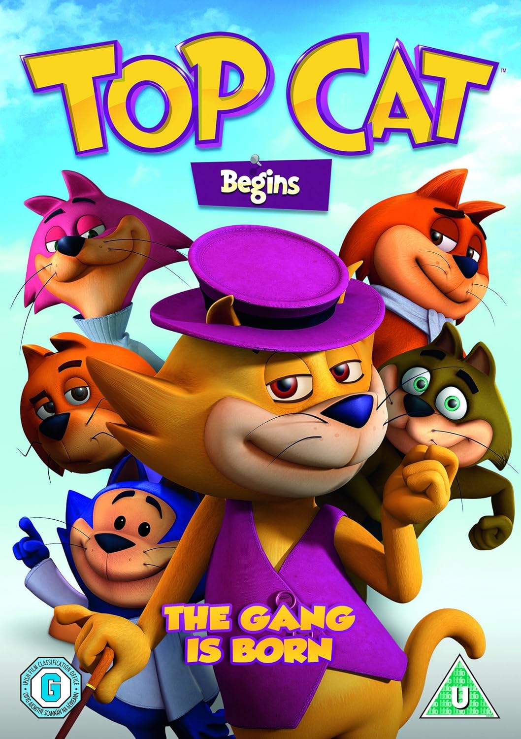 Amazon.com: Top Cat Begins [Includes Digital Download] [DVD] [2016 ...