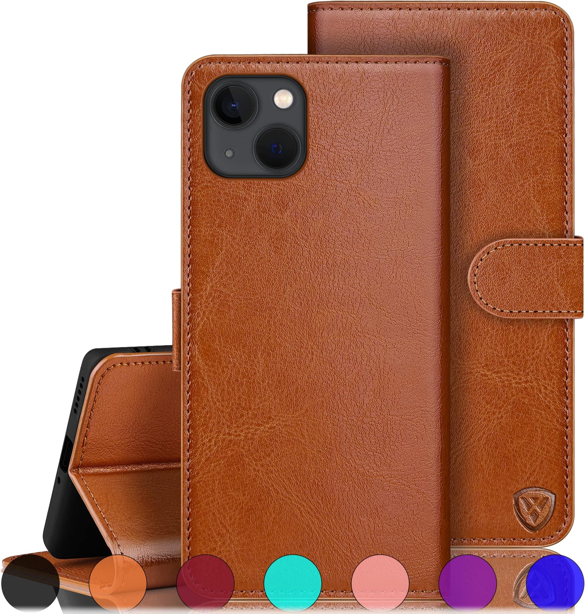 Amazon.com: XcaseBar for iPhone XR 6.1" Wallet case with 【RFID Blocking ...