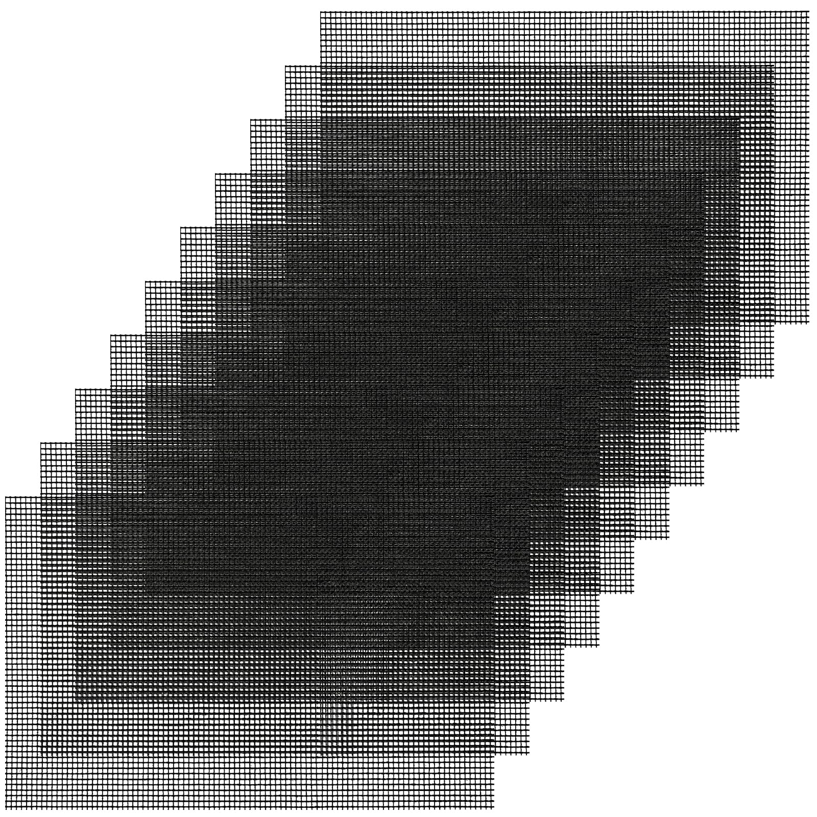 Amazon.com: Mabor 10 Pcs Plastic Mesh for Plant Pots,Plant Grid Mat ...