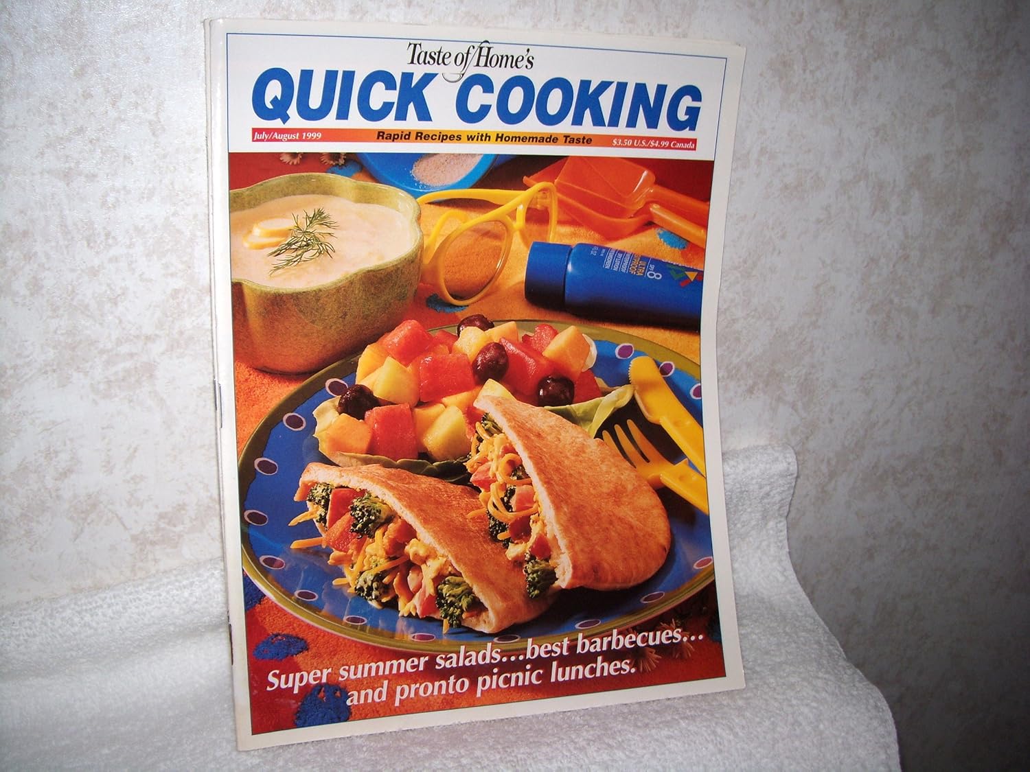 Taste of Home's Quick Cooking Magazine July/August 1999: Amazon.com: Books