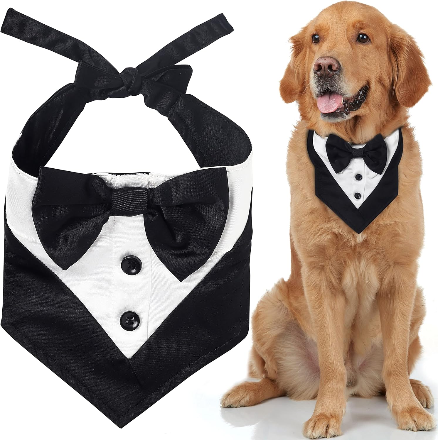 Odi Style Dog Tuxedo for Large Dogs - Cool Engagement Gift, Dog Wedding ...