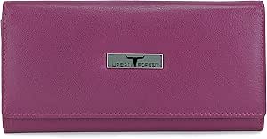 Amazon.com: Urban Forest Natalie Leather Wallets for Women, Lilac ...