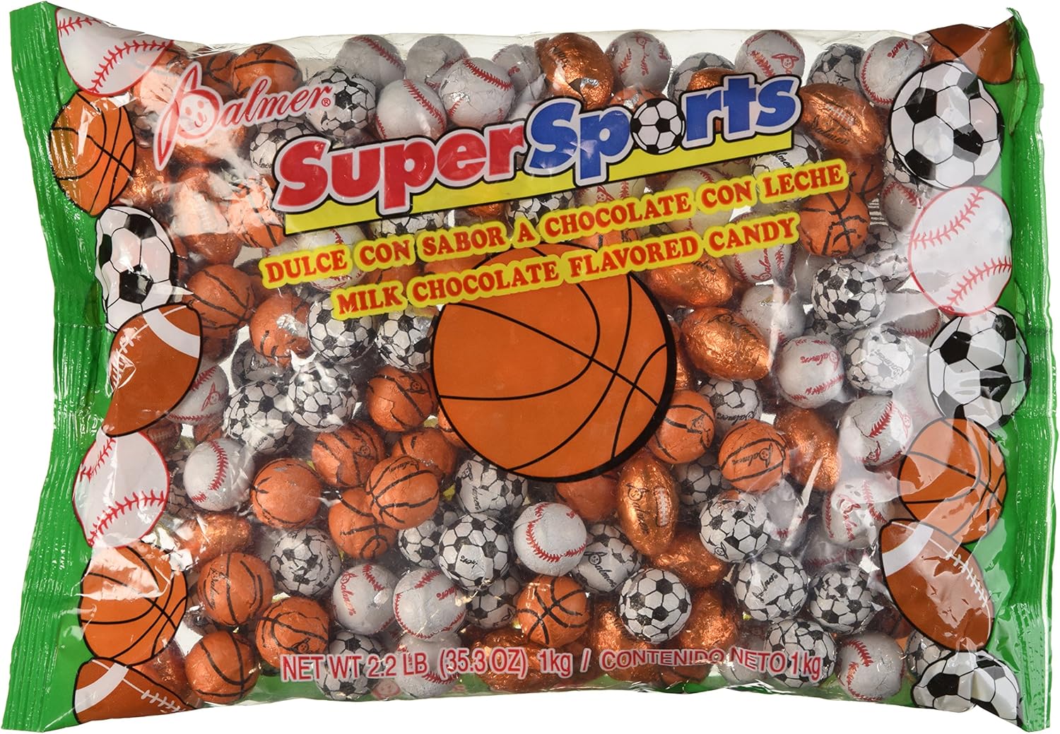Super Sports Chocolate Sports Balls 2.2LB : Amazon.ca: Grocery ...