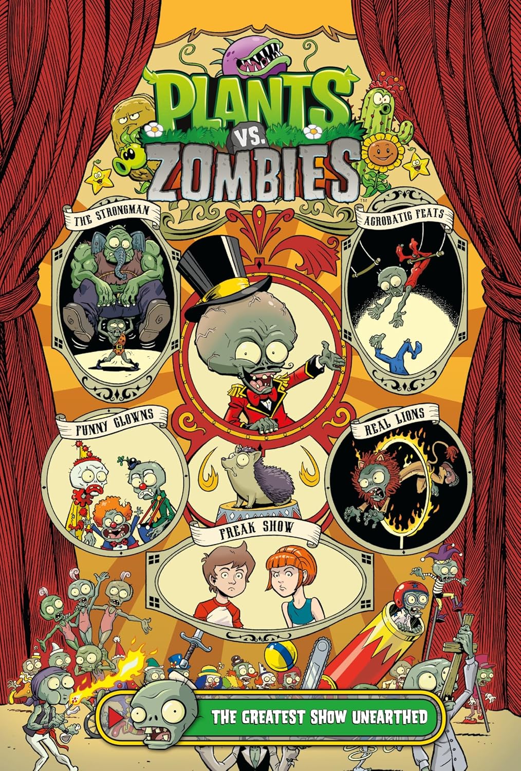 Plants vs. Zombies Volume 9: The Greatest Show Unearthed: Tobin, Paul ...
