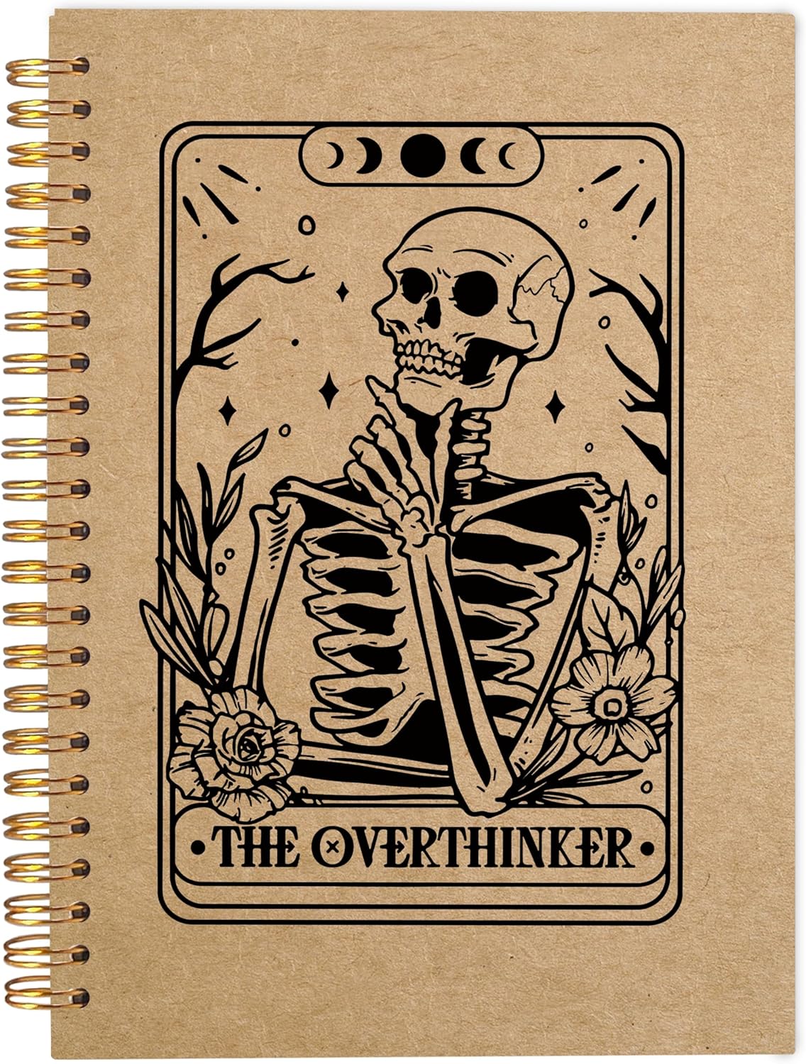 Amazon.com : Ecezatik the Overthinker Tarot Card Notebook Journal ...
