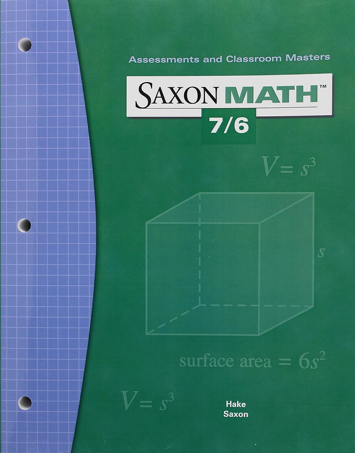 Buy Saxon Math 7/6: Assessments & Classroom Masters Book Online at Low ...