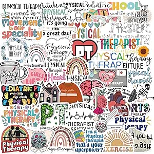 Amazon.com: 50 Pcs Physical Therapy Stickers Pack Positive ...