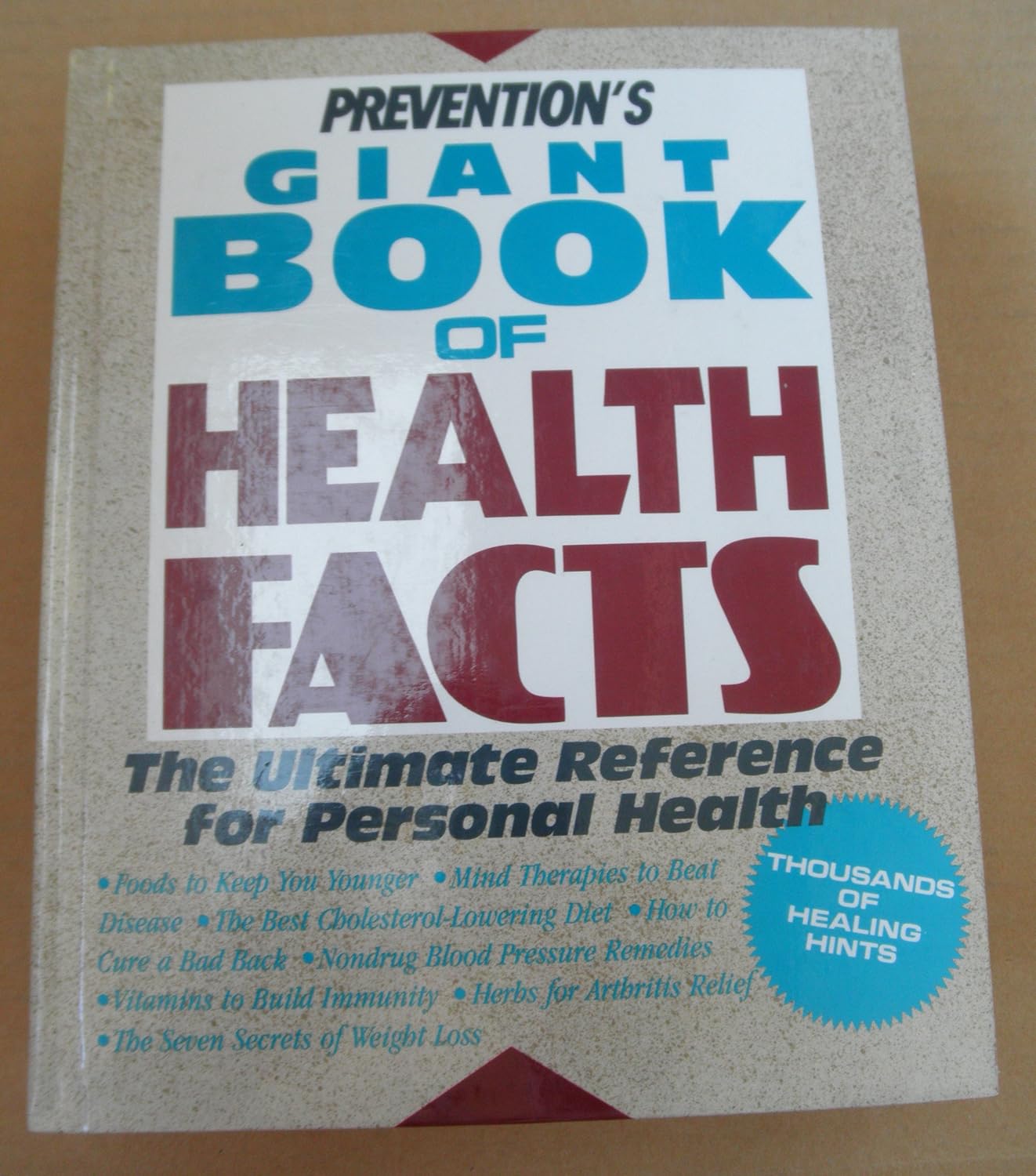 Amazon.com: Prevention's Giant Book of Health Facts: The Ultimate ...