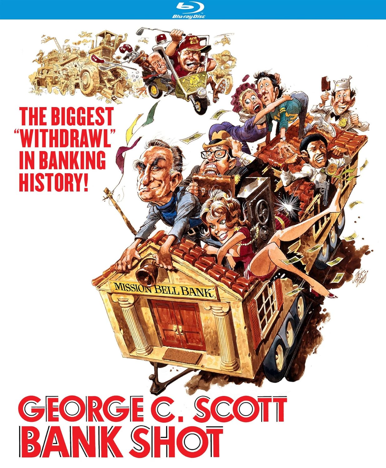 Amazon.com: Bank Shot [Blu-ray] : George C. Scott, Joanna Cassidy ...