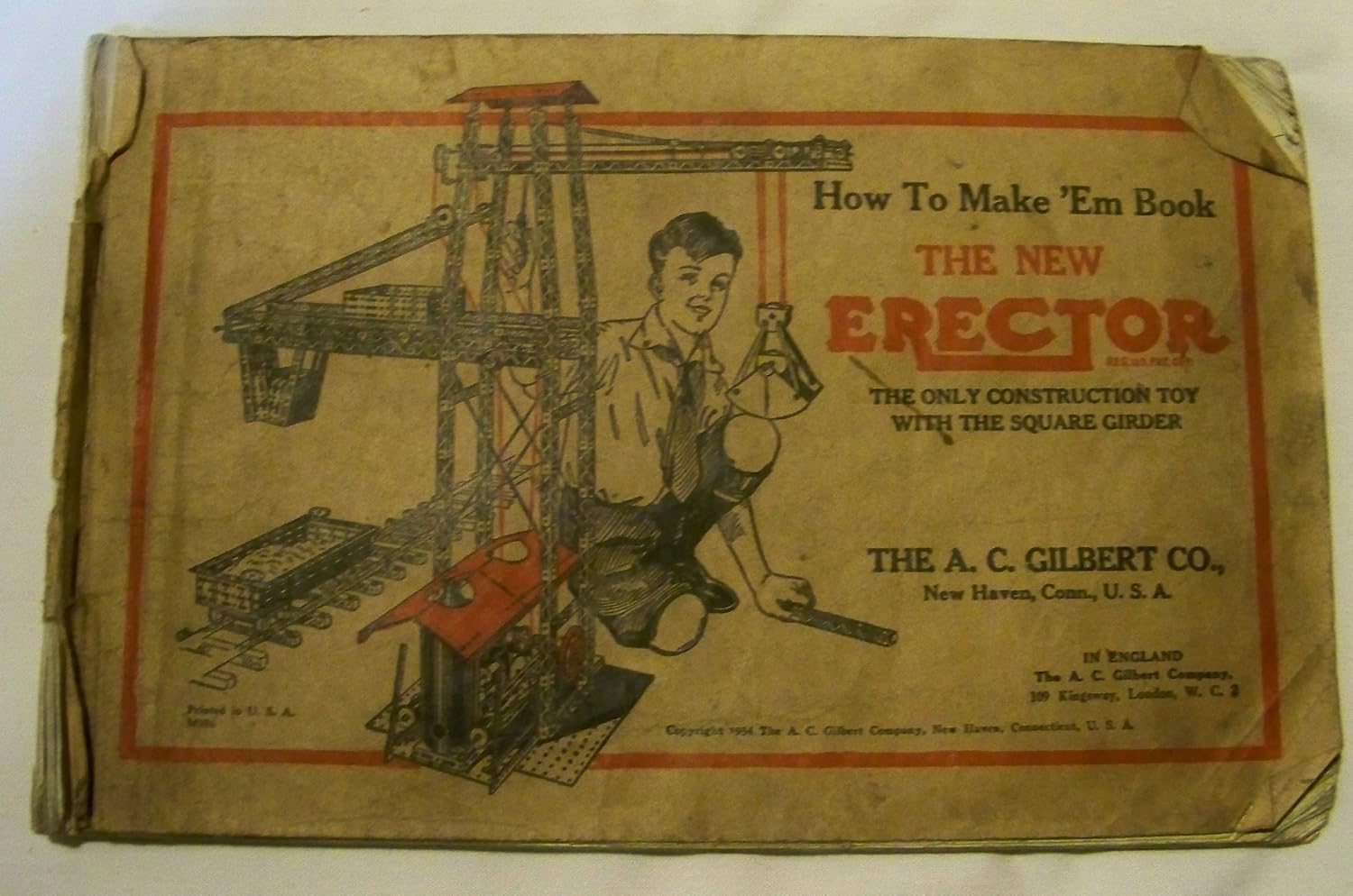 How to Make 'Em Book The New Erector: A.C. Gilbert Co.: Amazon.com: Books