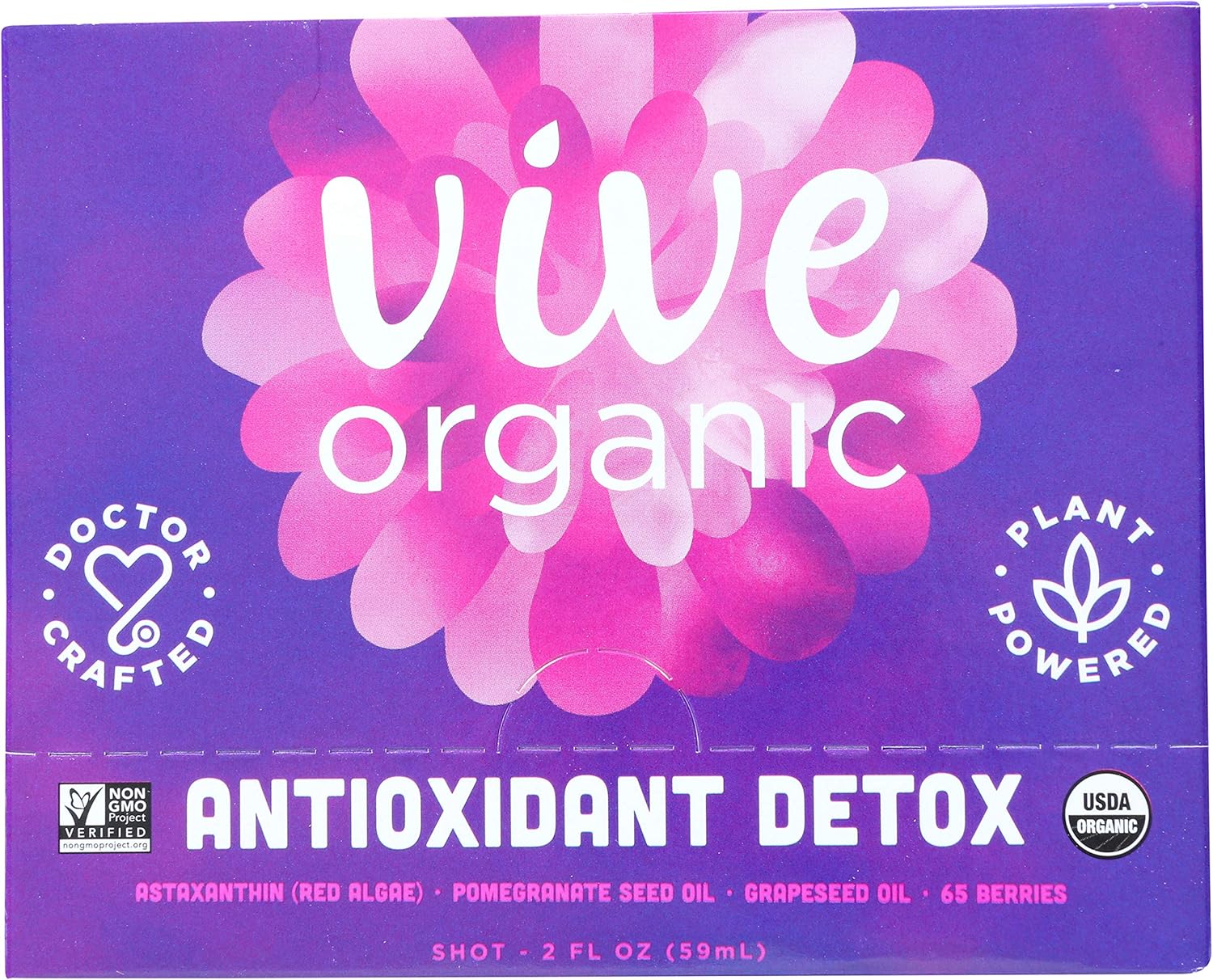 Amazon.com: Vive Organic Organic Super Antioxidant 12CT, 2 FZ : Health ...