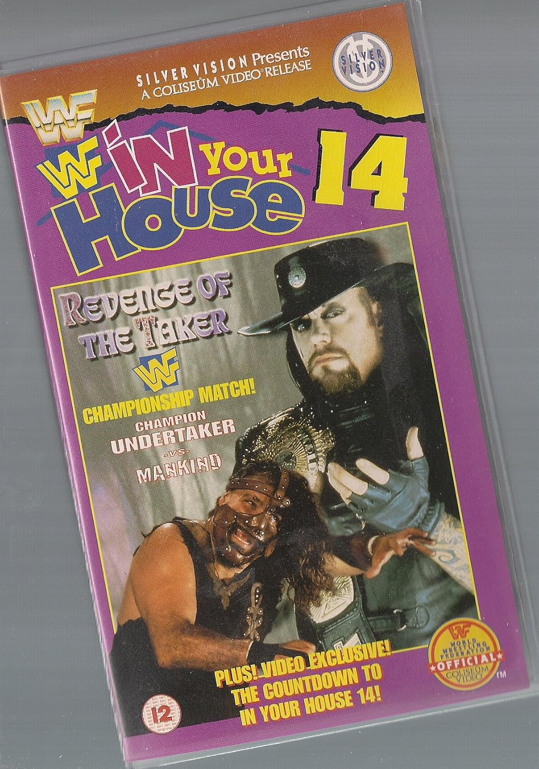 Amazon.com: WWF in Your House 14 [VHS] : Bret Hart, Owen Hart, Steve ...