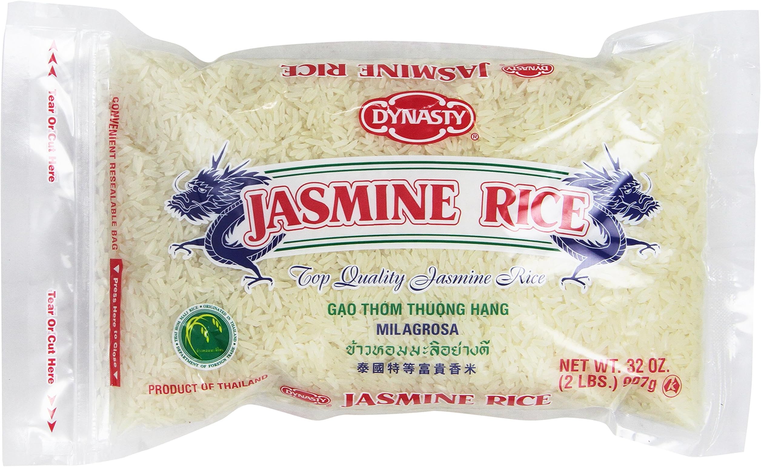 Amazon.com : Asian Best Premium Select Authentic Jasmine Rice, 5 Pound ...
