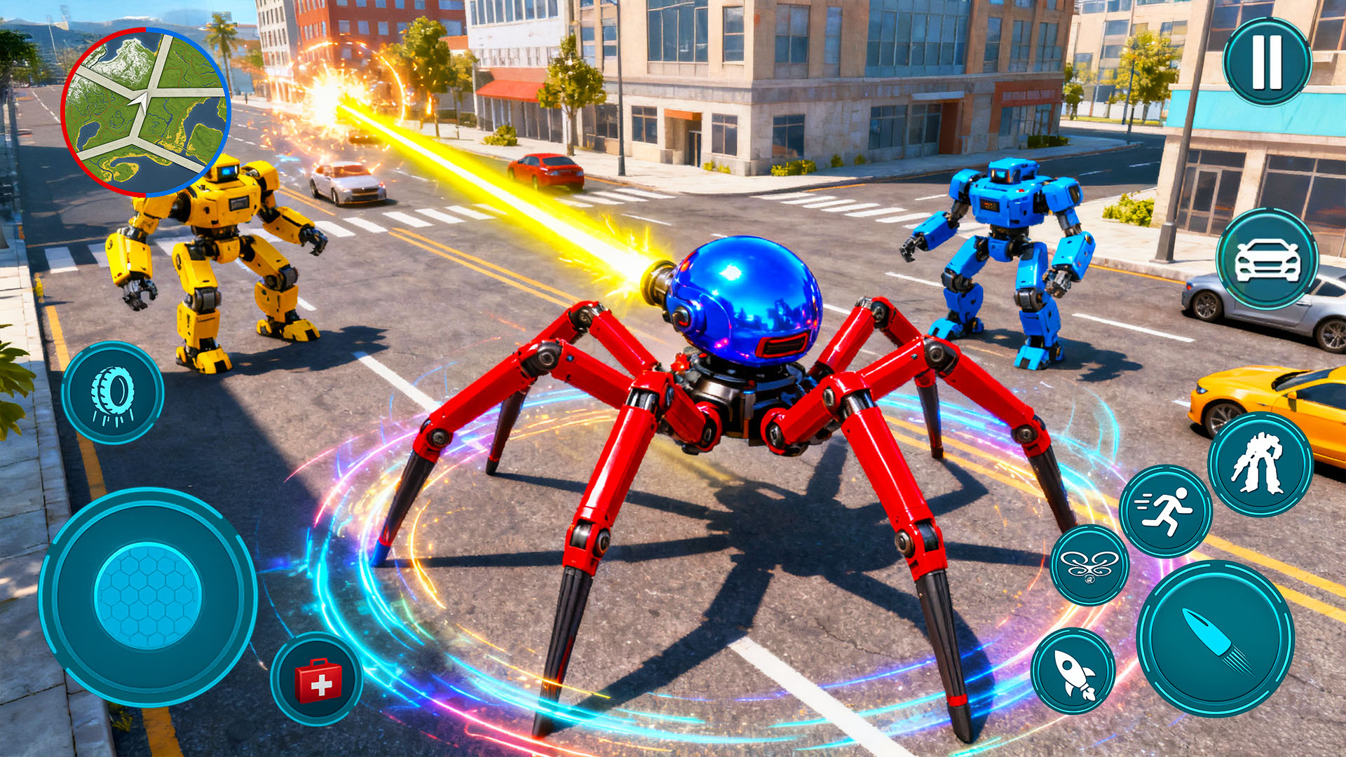 Spider Robot War: Mech Arena Shooting Game - App on Amazon Appstore