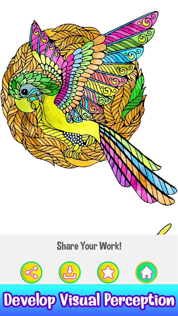 Oil Painting Book-Free Color By Number Coloring Games for Kids - App on ...