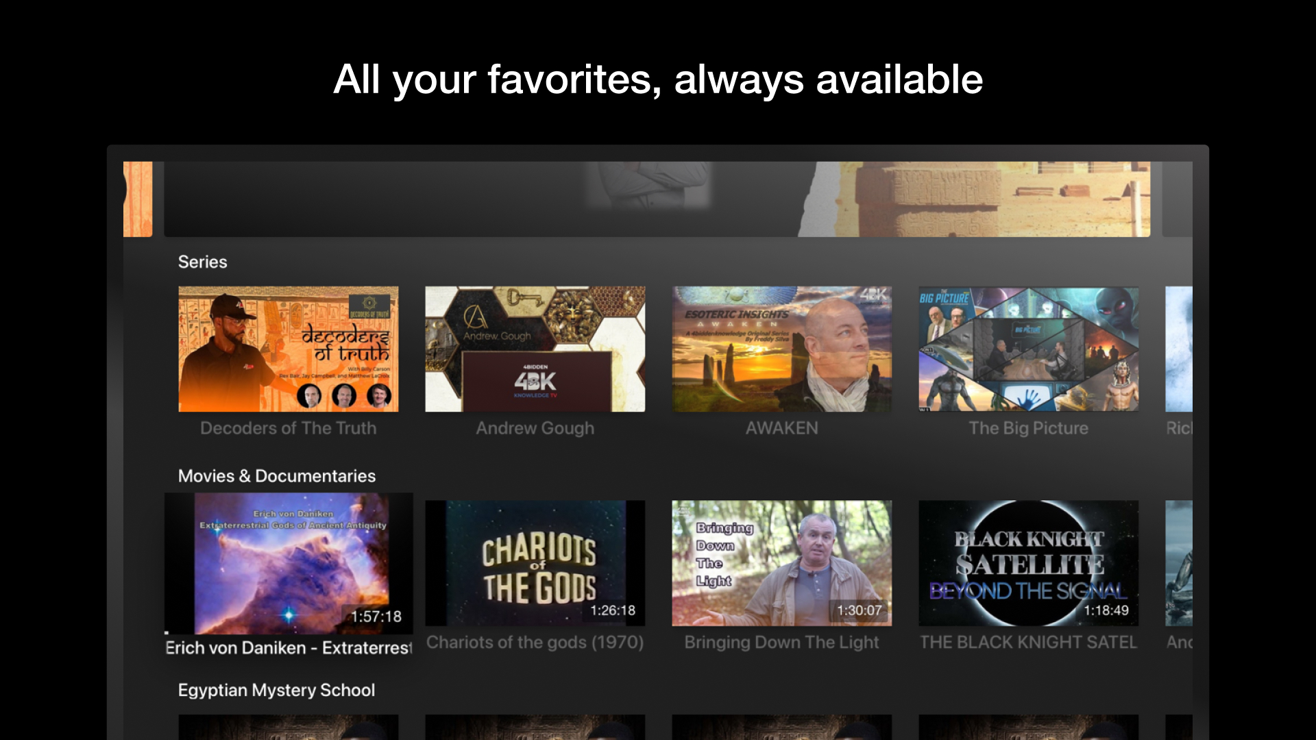 4biddenknowledge TV - App on Amazon Appstore