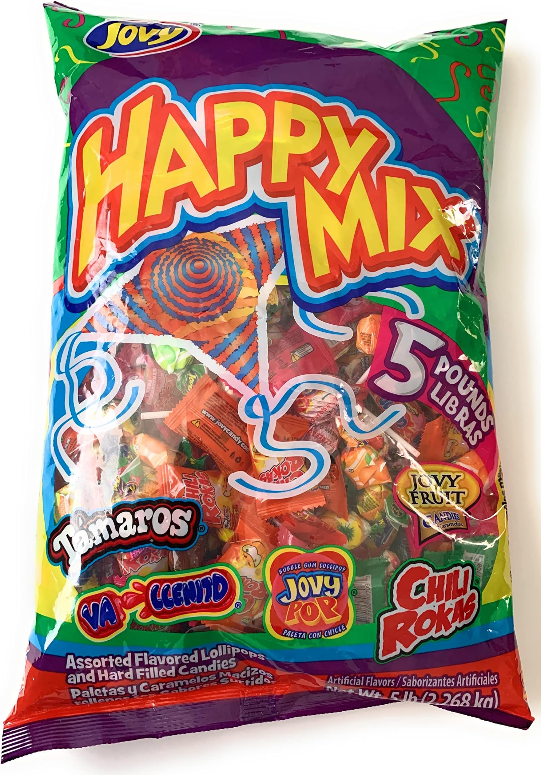 Amazon.com: Sonrics Gudu Pop Mix Soft Candy Mexican Lollipops. 15.8 oz ...