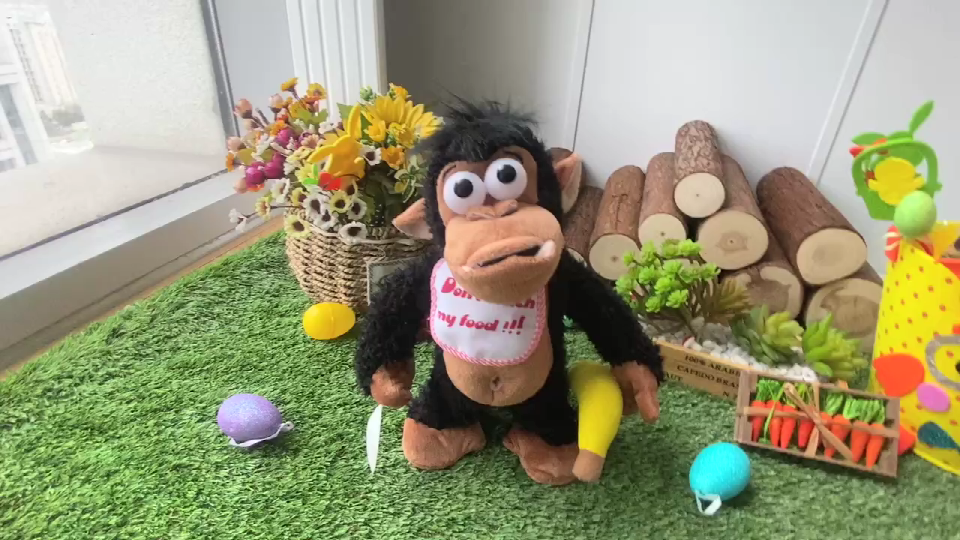 Watch Houwsbaby Naughty Crying Monkey Electronic Plush Toy on Amazon Live