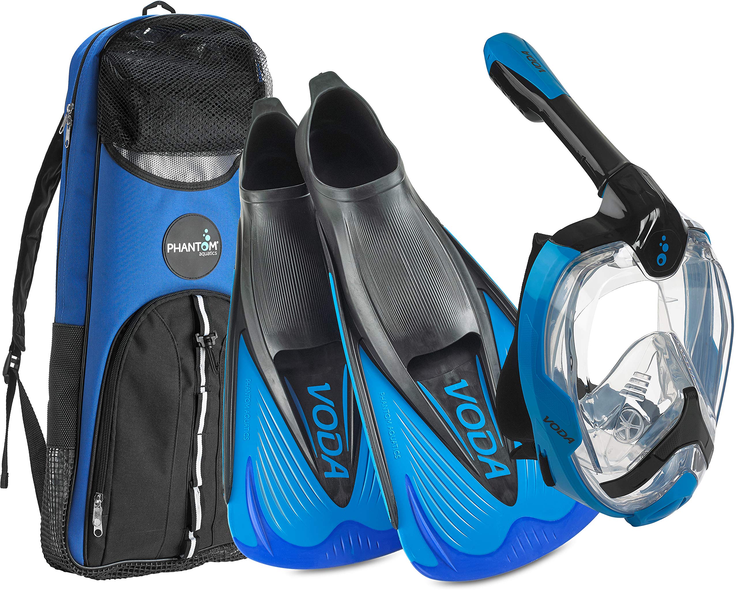 Buy Phantom Aquatics Foldable 180 Degree Panoramic View Snorkeling Full ...