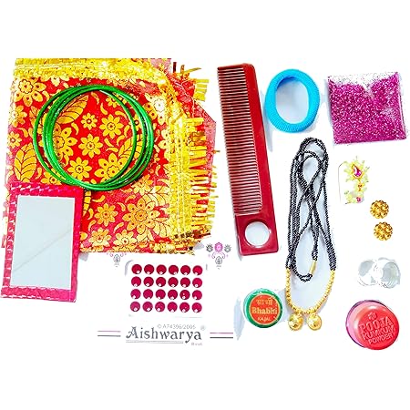 Buy Kumar's Collection | Shuhag Set/Haritalika Teej Set/Devi Solah ...