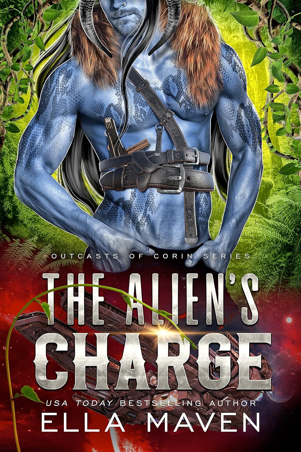 Amazon.com: The Alien's Charge: A SciFi Alien Romance (Outcasts of ...