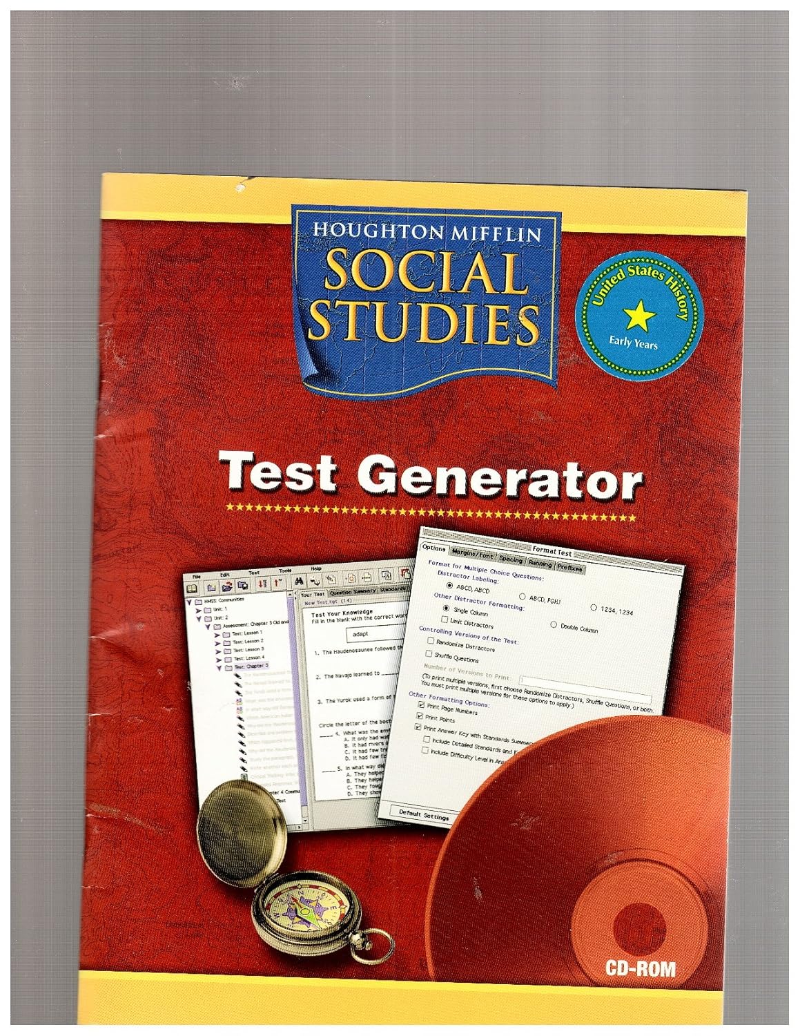 Houghton Mifflin Social Studies, Grade 5: Us History: the Early Years ...