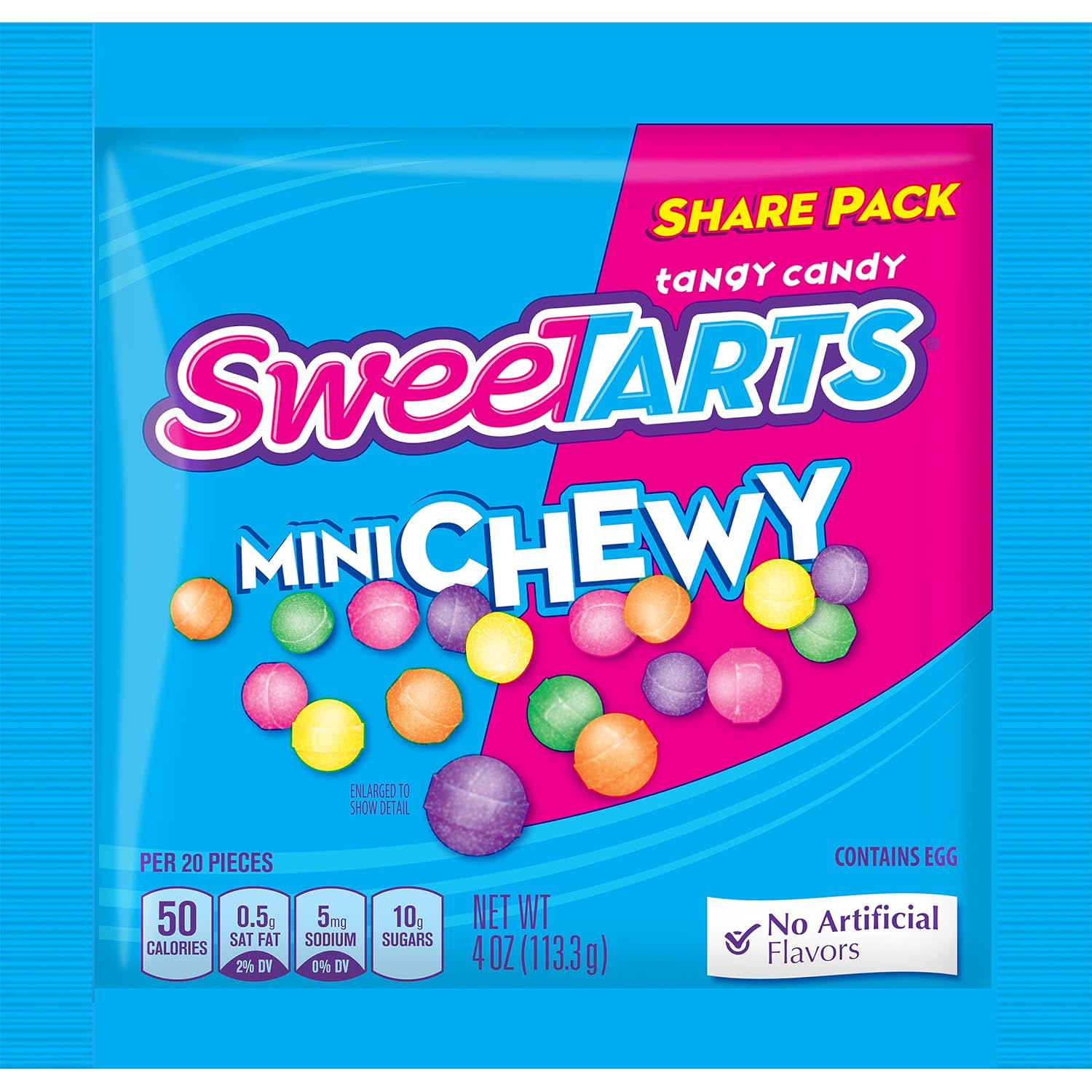 Amazon.com: Sweetarts Mini Chewy Candy Pouch, 4 oz : Grocery & Gourmet Food