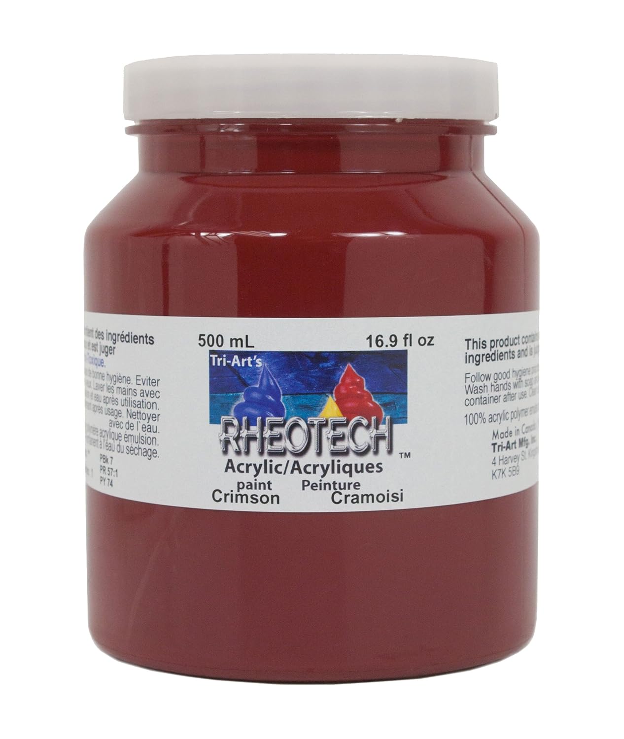 Tri-Art 500ml Rheotech Paint, Crimson : Amazon.in: Home & Kitchen
