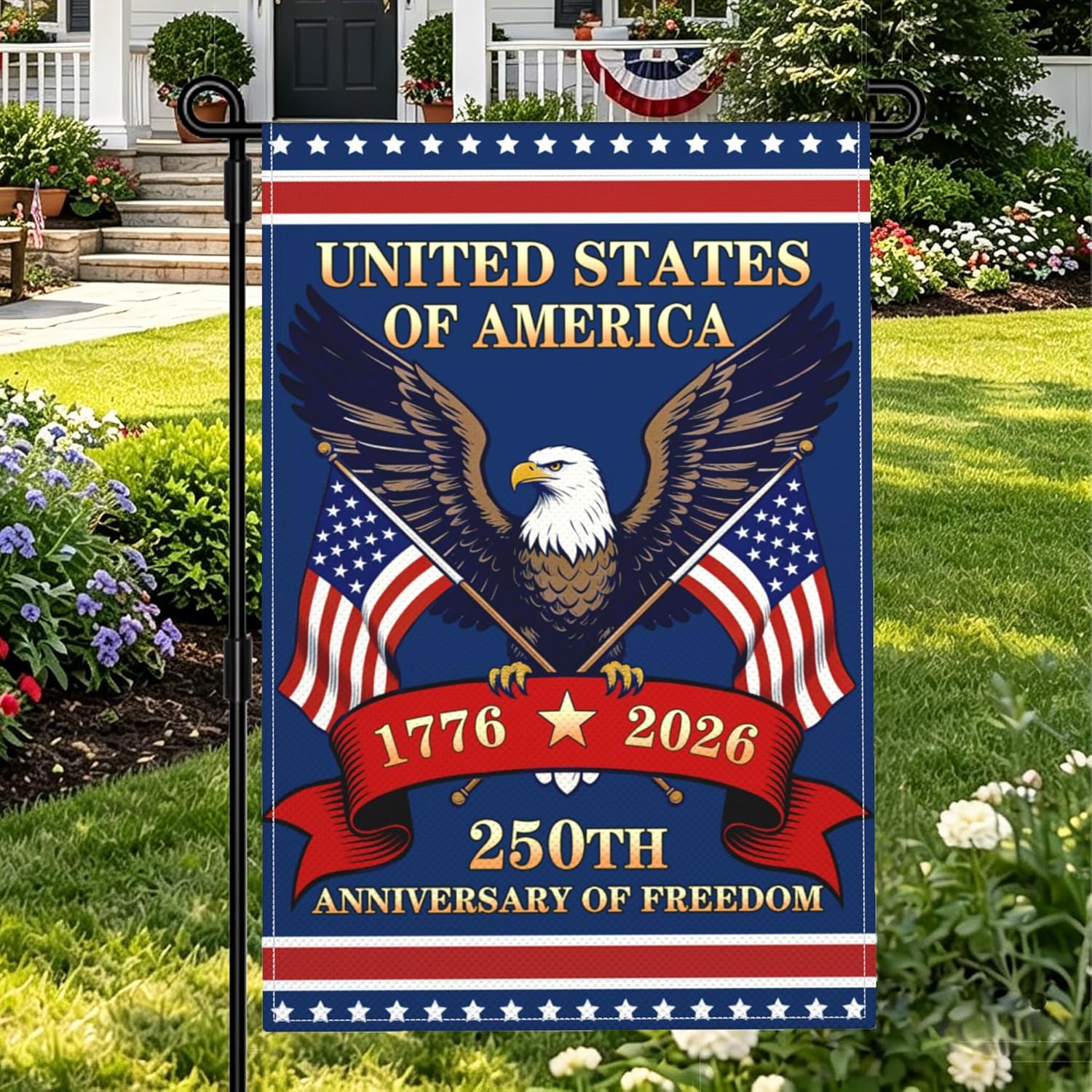 Amazon.com : Suswoos 250 Anniversary USA Flag 1776-2026, 250th ...