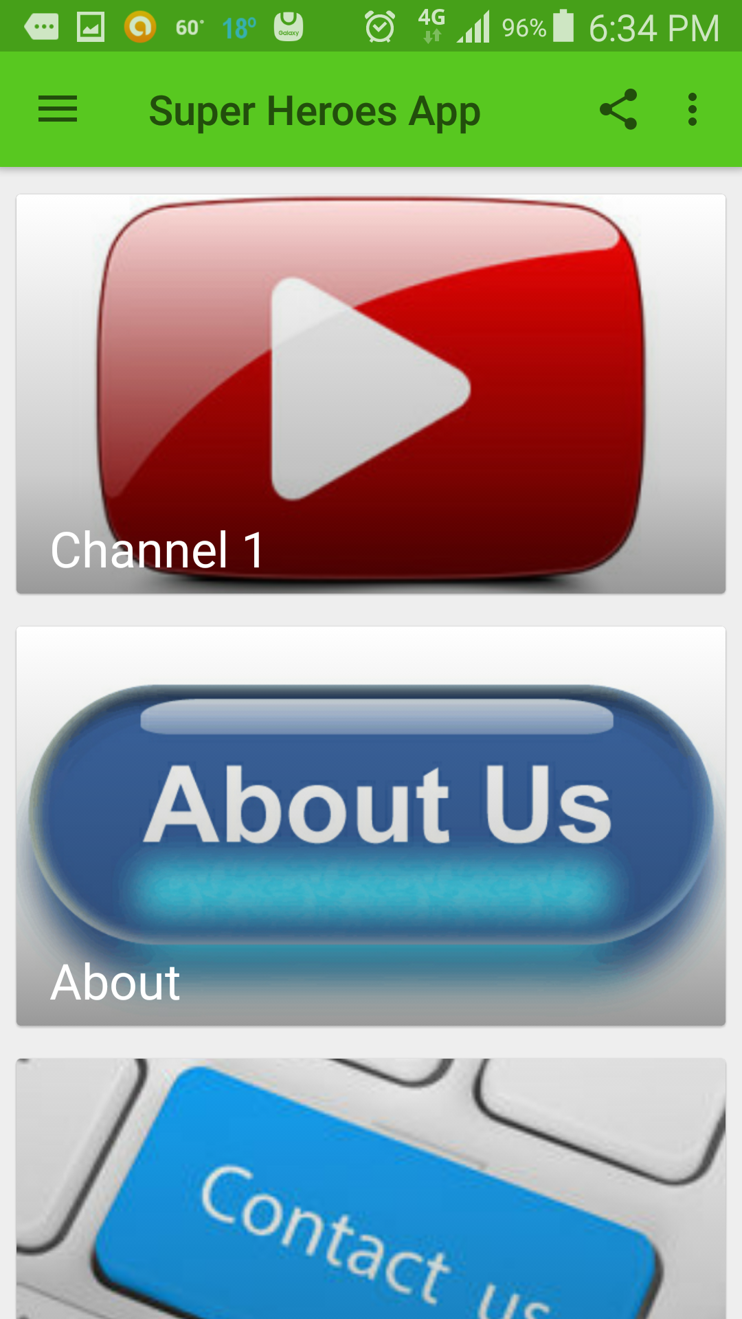 Super Heroes App - App on Amazon Appstore