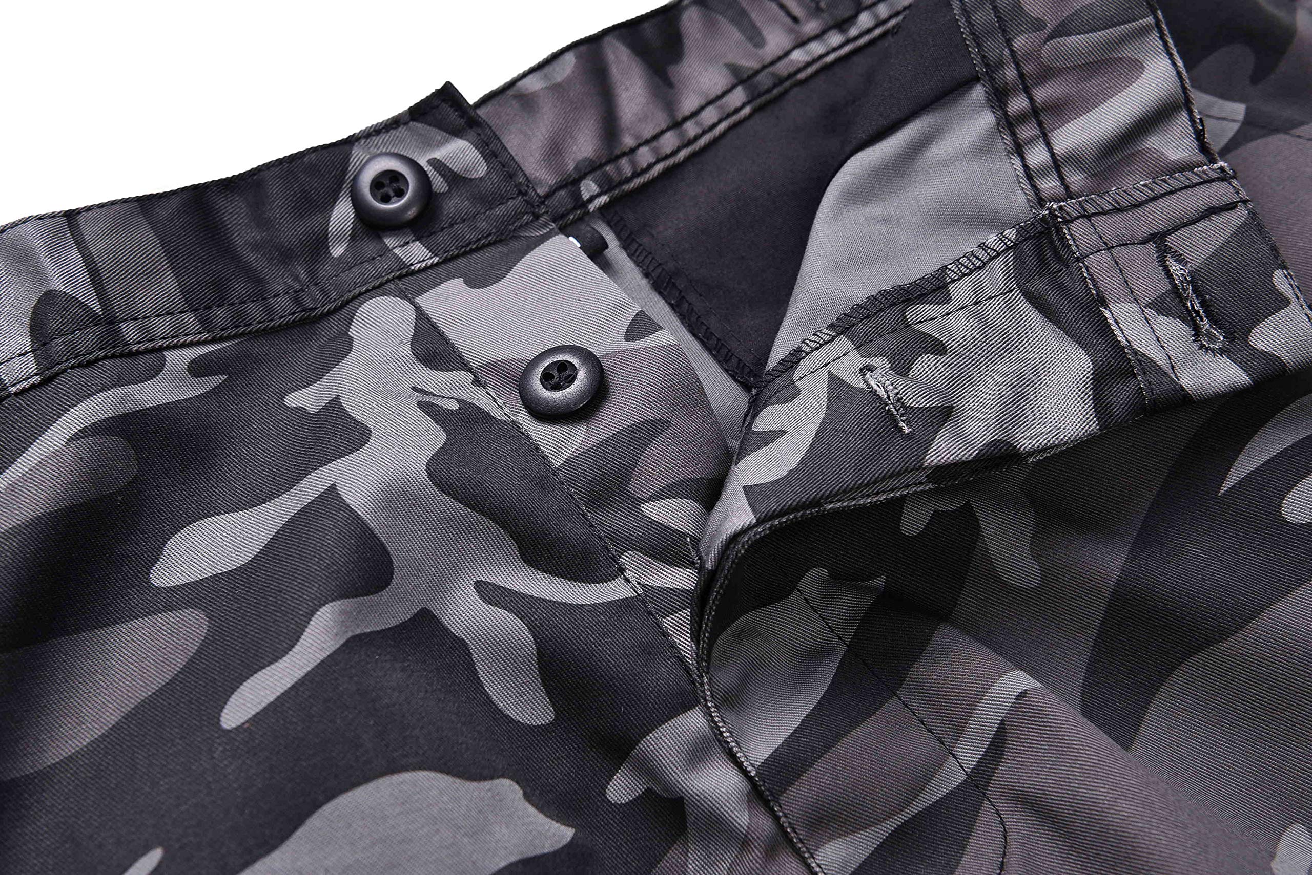 Snapklik.com : BACKBONE Mens Fashion Bright Camouflage Cargo Pants ...