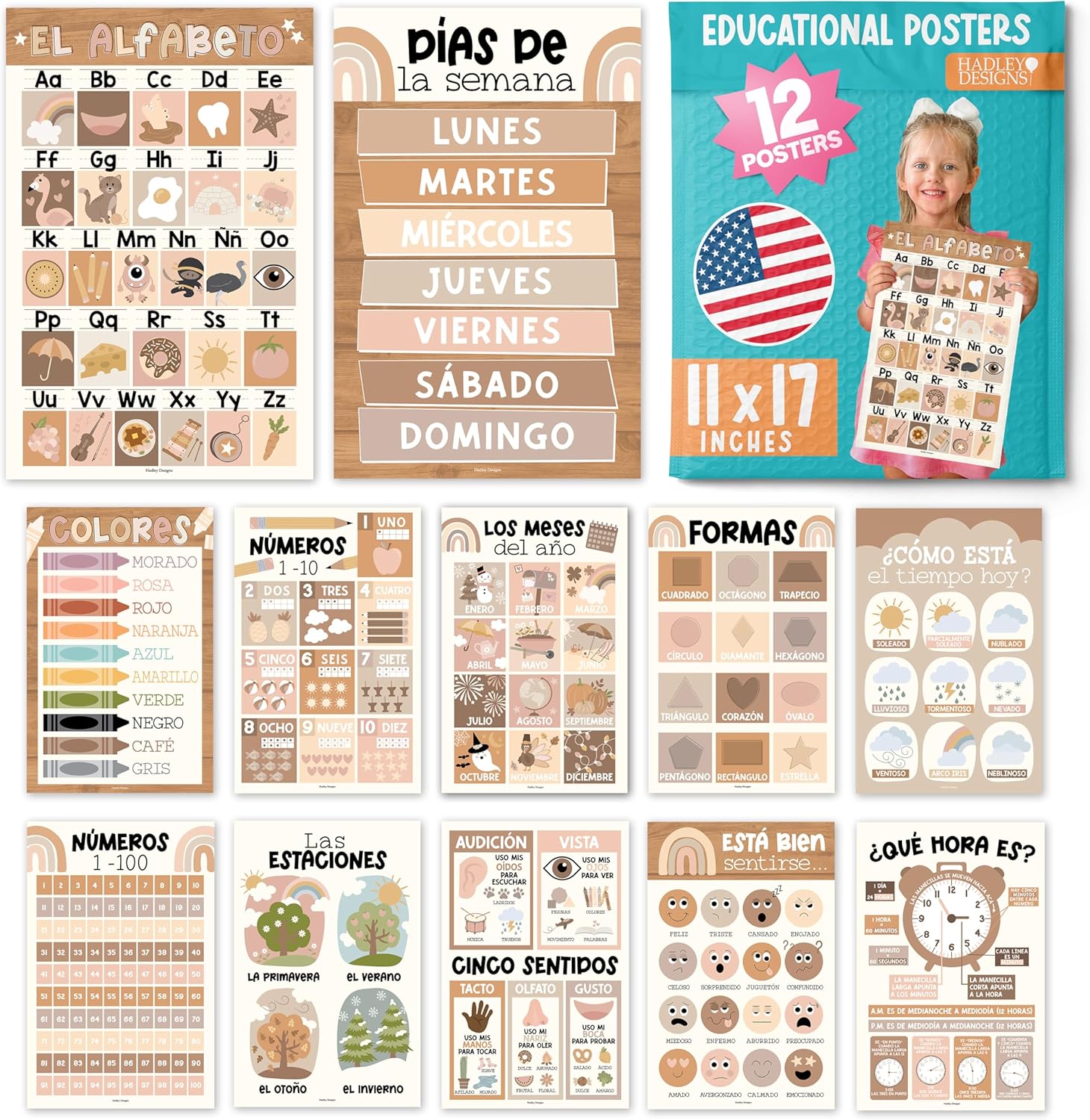 Hadley Designs Spanish Classroom Decorations - 12 Australia | Ubuy