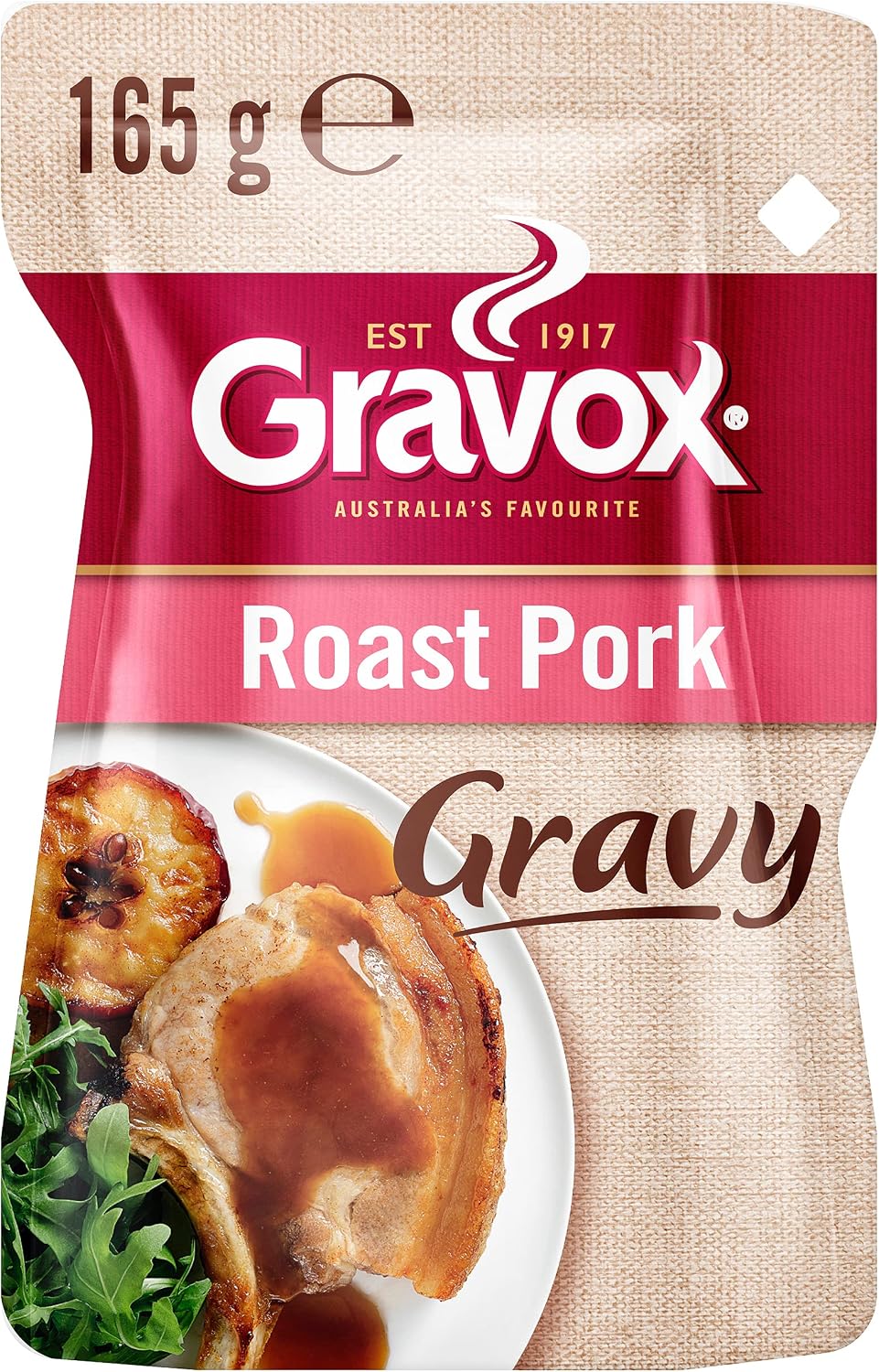 Gravox Roast Pork Liquid Gravy Pouch 165g : Amazon.com.au: Pantry Food ...