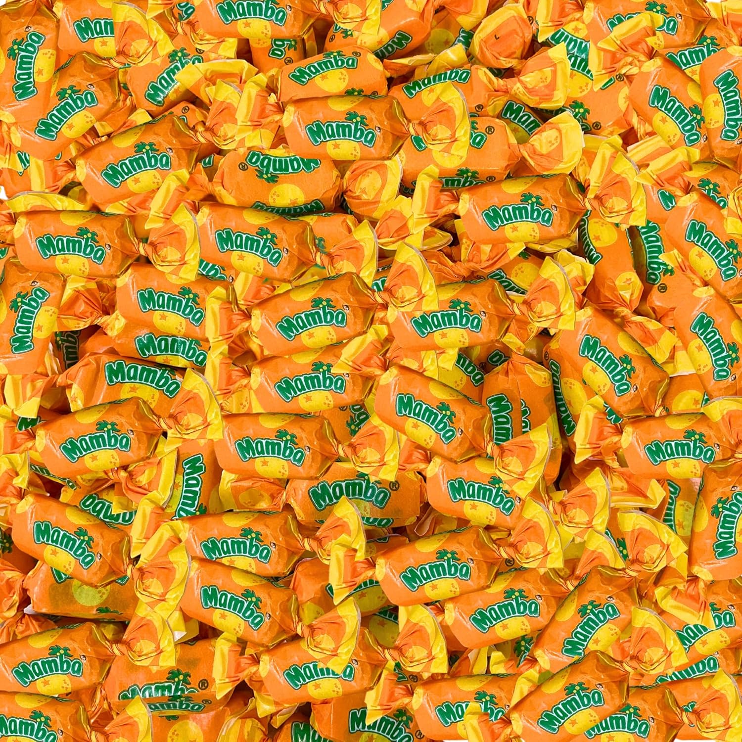 Amazon.com : Orange Mamba Fruit Chews, 1 Lb. Bag – Individually Wrapped ...
