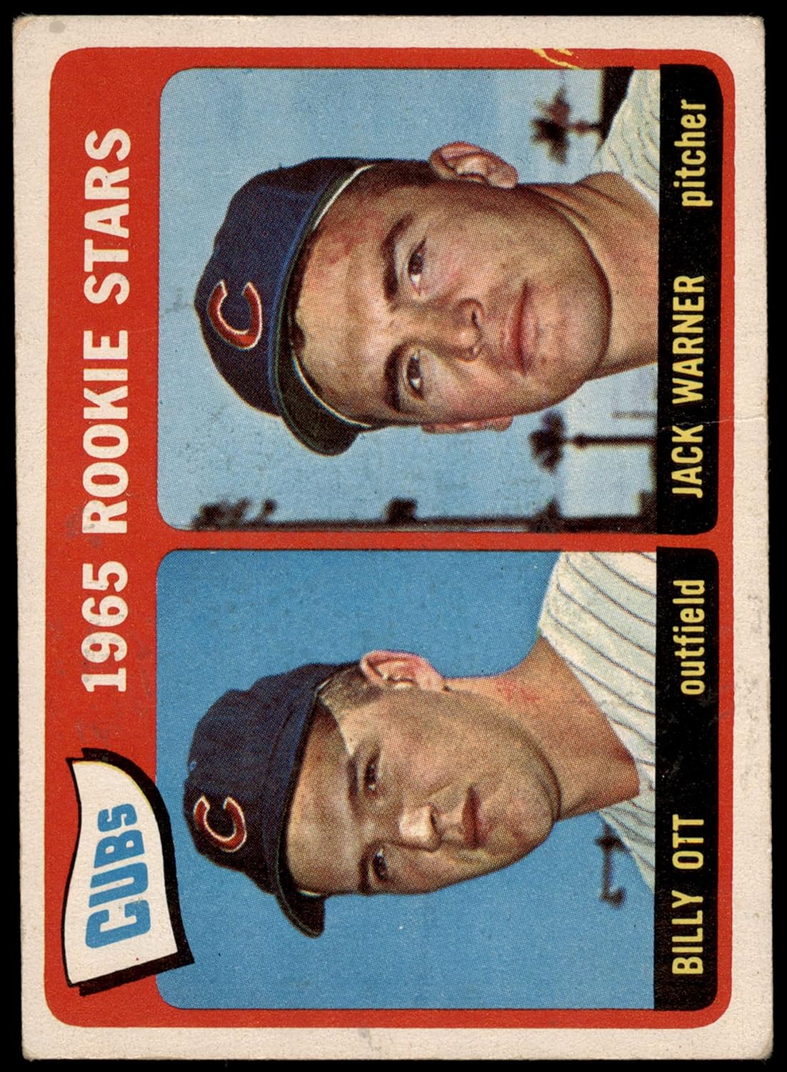 Amazon.com: 1965 Topps # 354 Cubs Rookies Billy Ott/Jack Warner Chicago ...